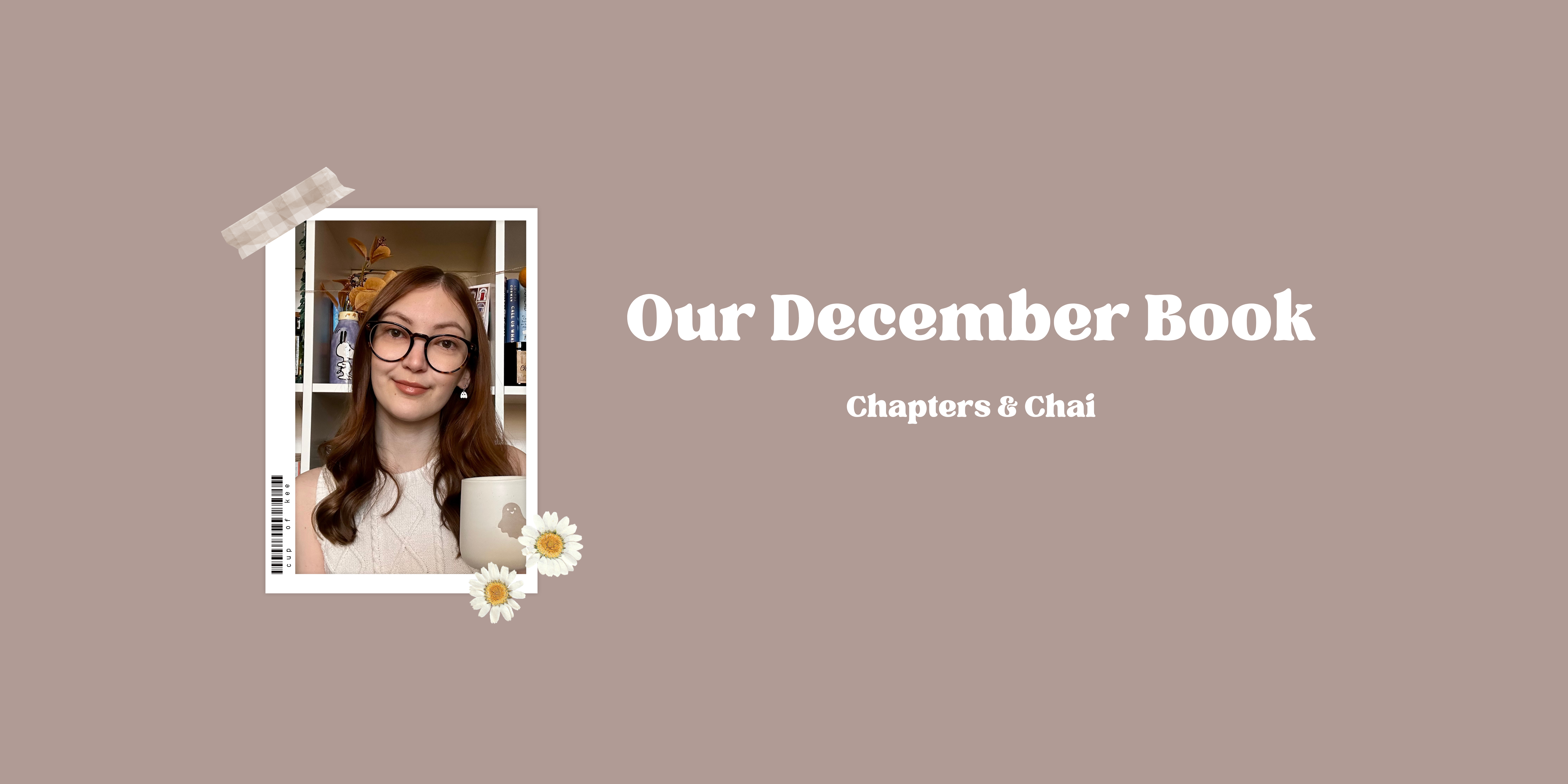 Our December Book - Chapters & Chai Book Club – Cup of Kee
